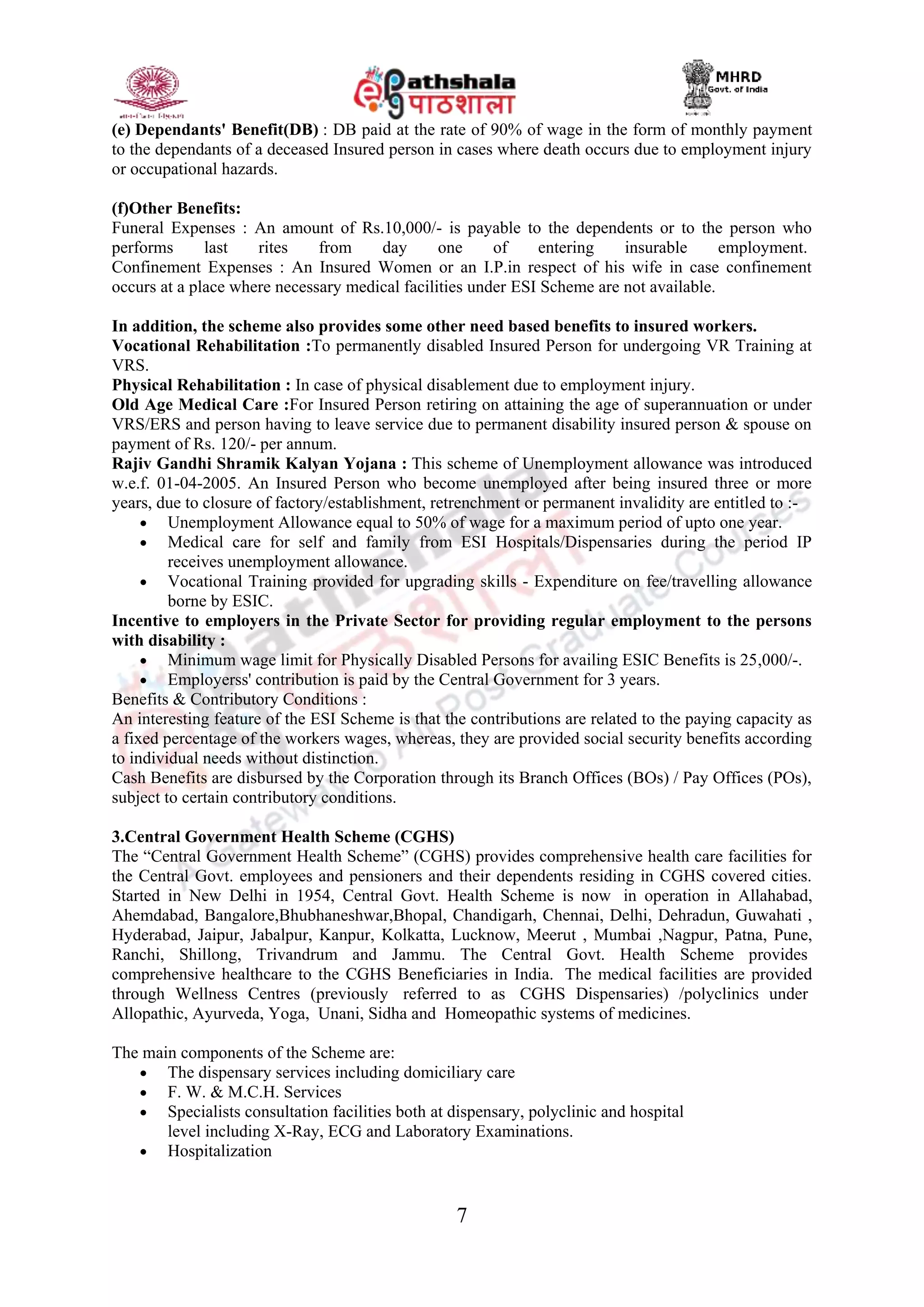 Health insurance scheme | PDF