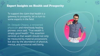 Health is Always Prosperity.pdf | Wellness | Healthy Living