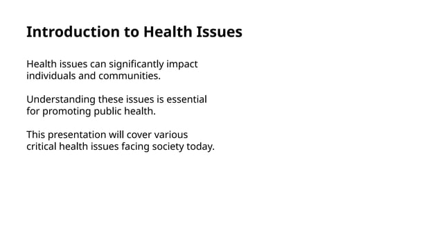 Health Issues (1)Health Issues (1)Health Issues (1)Health Issues (1 ...