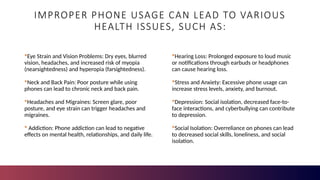 Health issues using during smart phone using.pptx