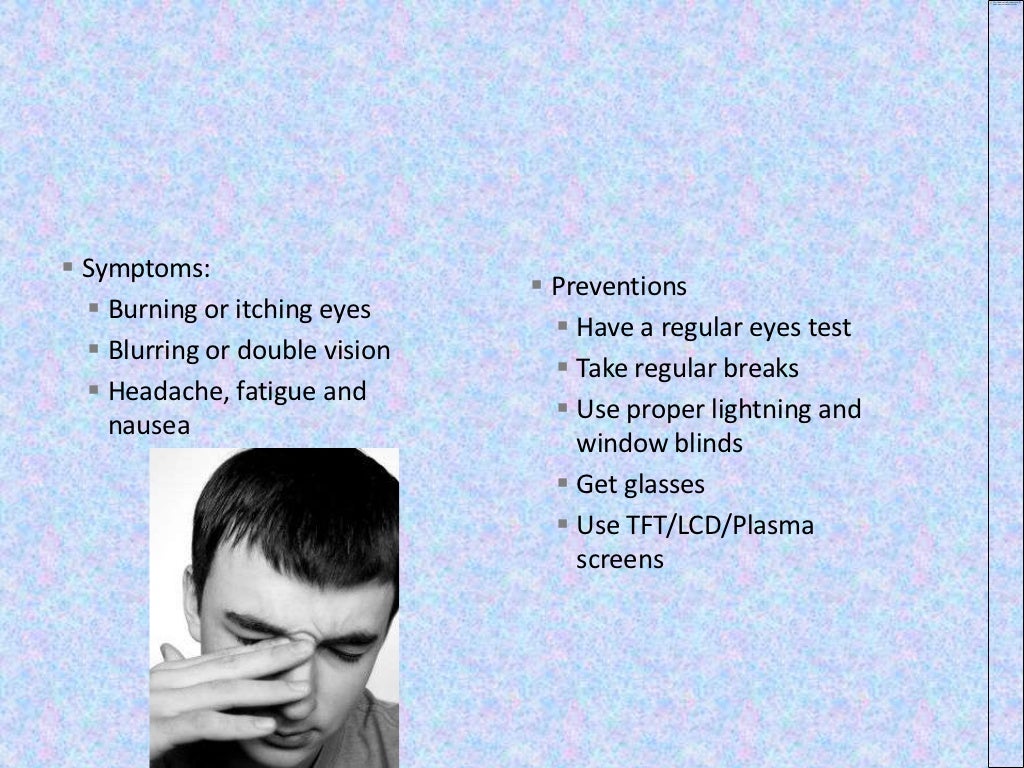 Health issues of ICT