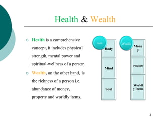 Health is wealth | PPTX