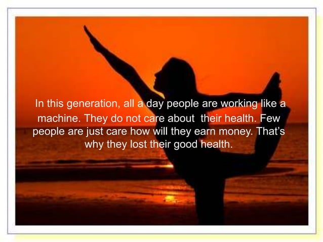Health is wealth | PPTX | Nutrition | Healthy Living