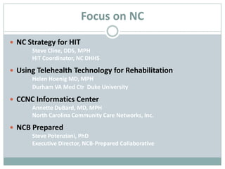 Health IT seminar review | PPT