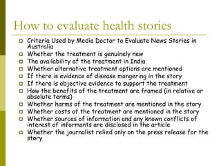 Health Reporting : Tools and Tips | PDF