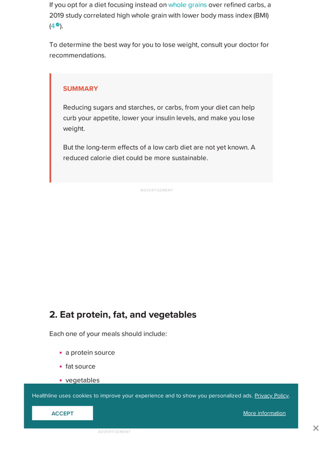 How to Lose Weight Fast: 3 Simple Steps, Based on Science | PDF