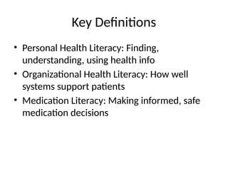 Health_Literacy_and_Medication_Use_Slides By AI (Nehad Jaser) | PPTX