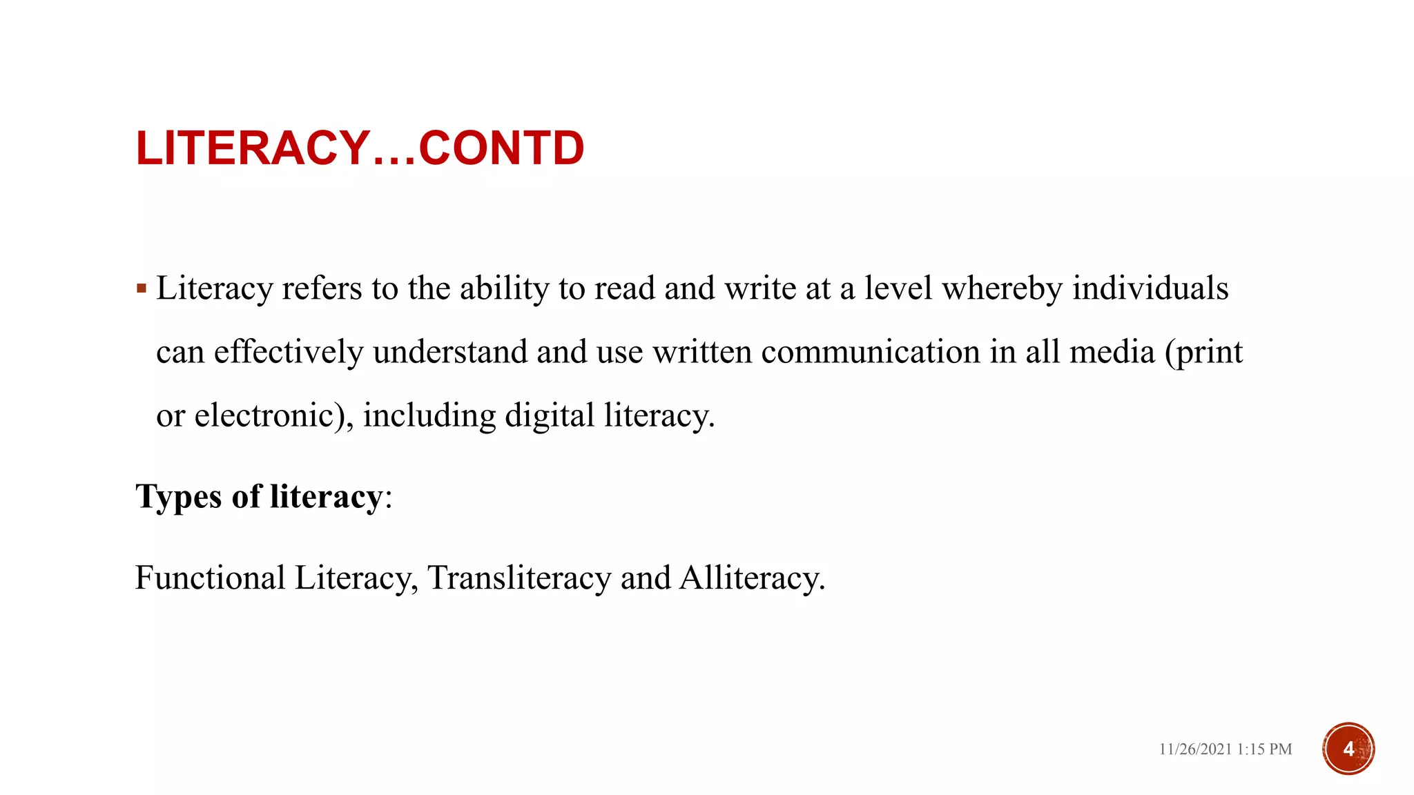 Health literacy for ncd prevention and management | PPTX