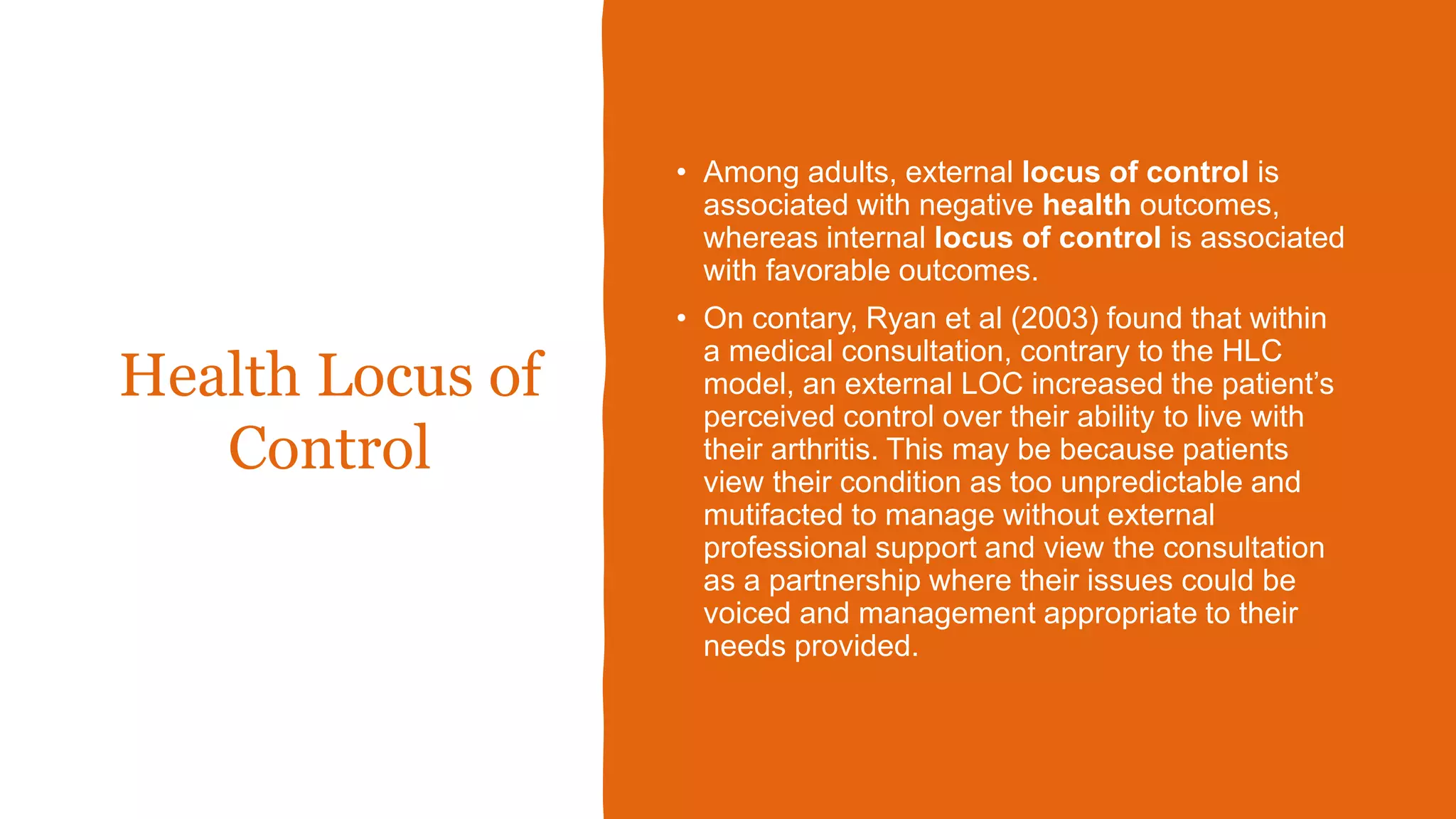 Health locus of control | PPTX