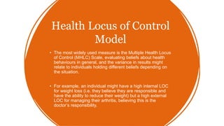 Health locus of control | PPTX