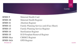 Health management information system | PPTX