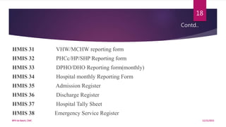 Health management information system | PPTX