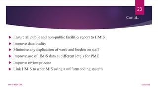 Health management information system | PPTX