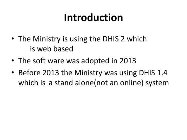 HEALTH MANAGEMENT INFORMATION SYSTEM (HMIS).pptx | Technology & Computing
