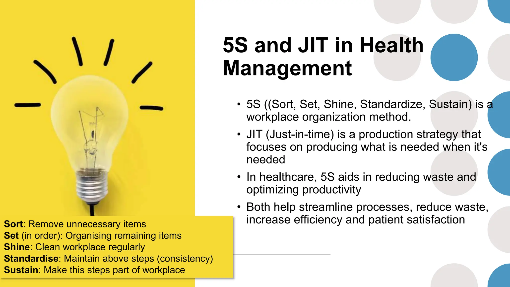 The Health Management Techniques by Dr. Kasbe | PPTX