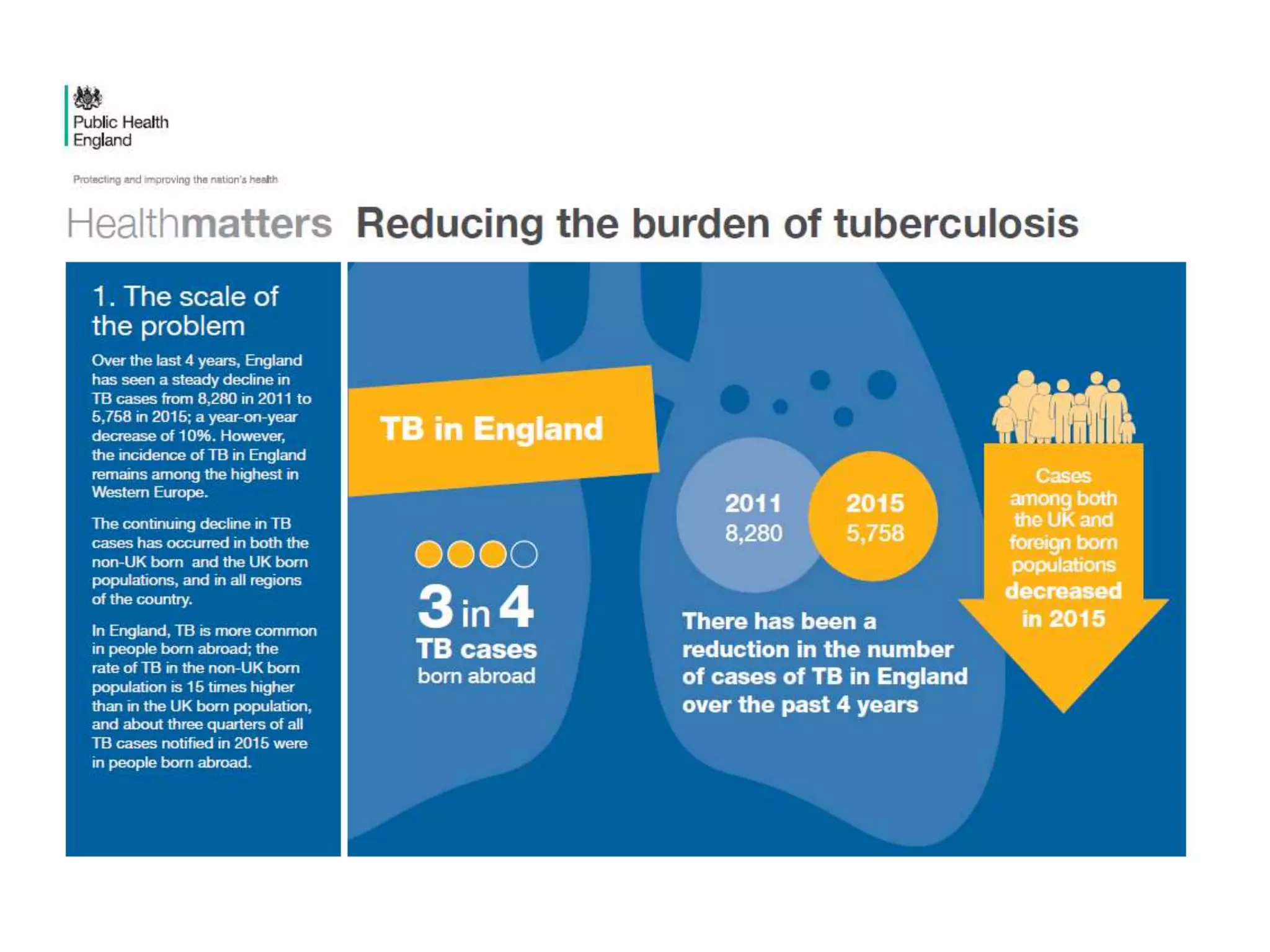 Health Matters Reducing The Burden Of Tuberculosis Pptx