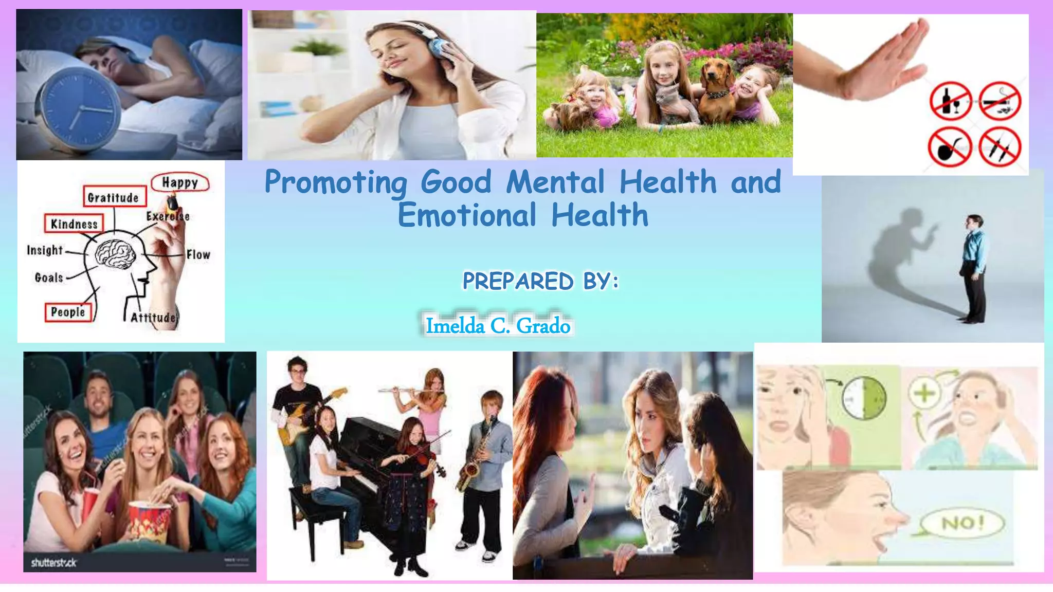 Promoting Good Mental and Emotional Health (MAPEH Grade 8) | PPTX
