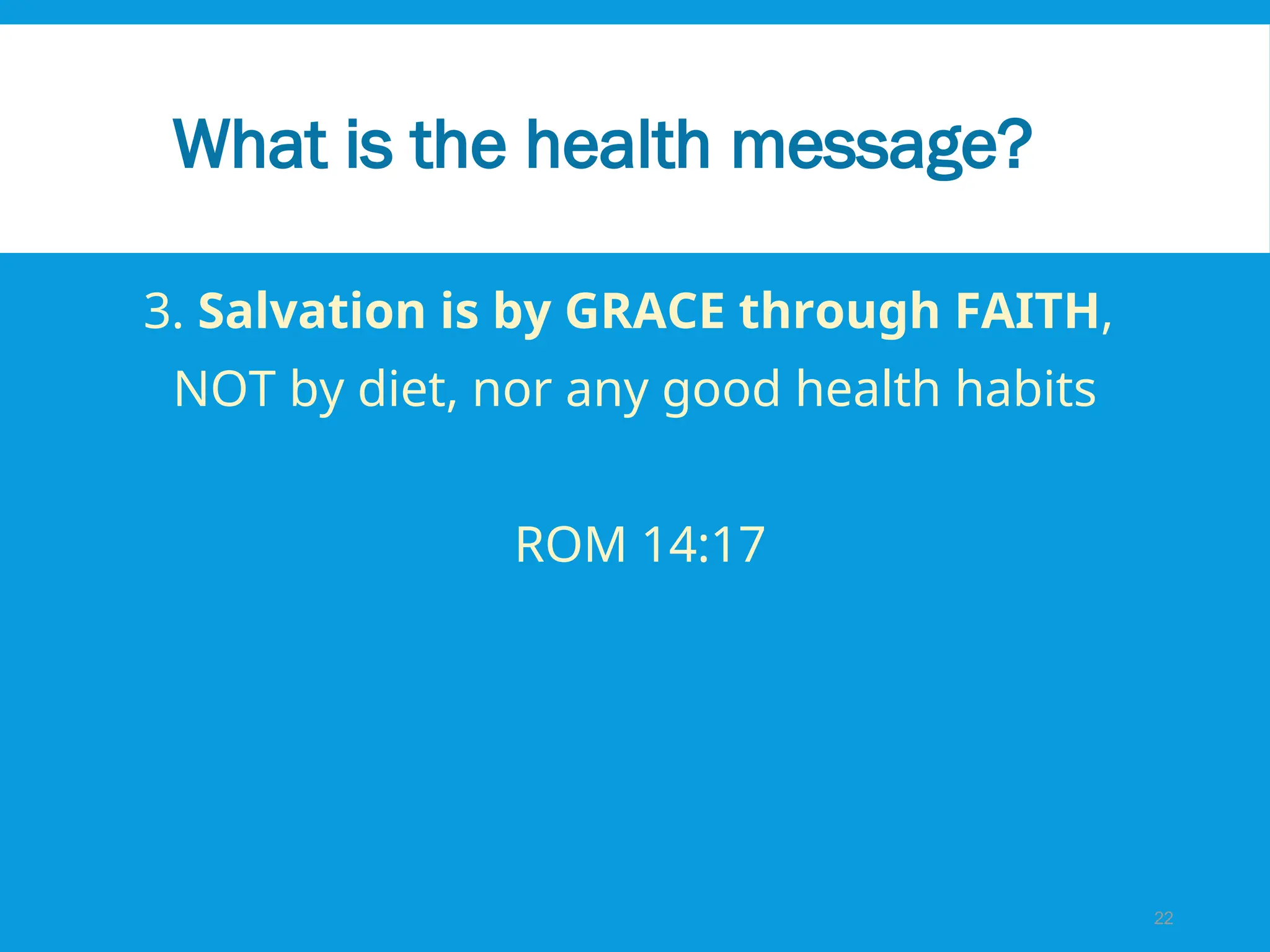26OCT2024 - Health Talk: Adventist Health Message by Dr Dicky Ng | PPT