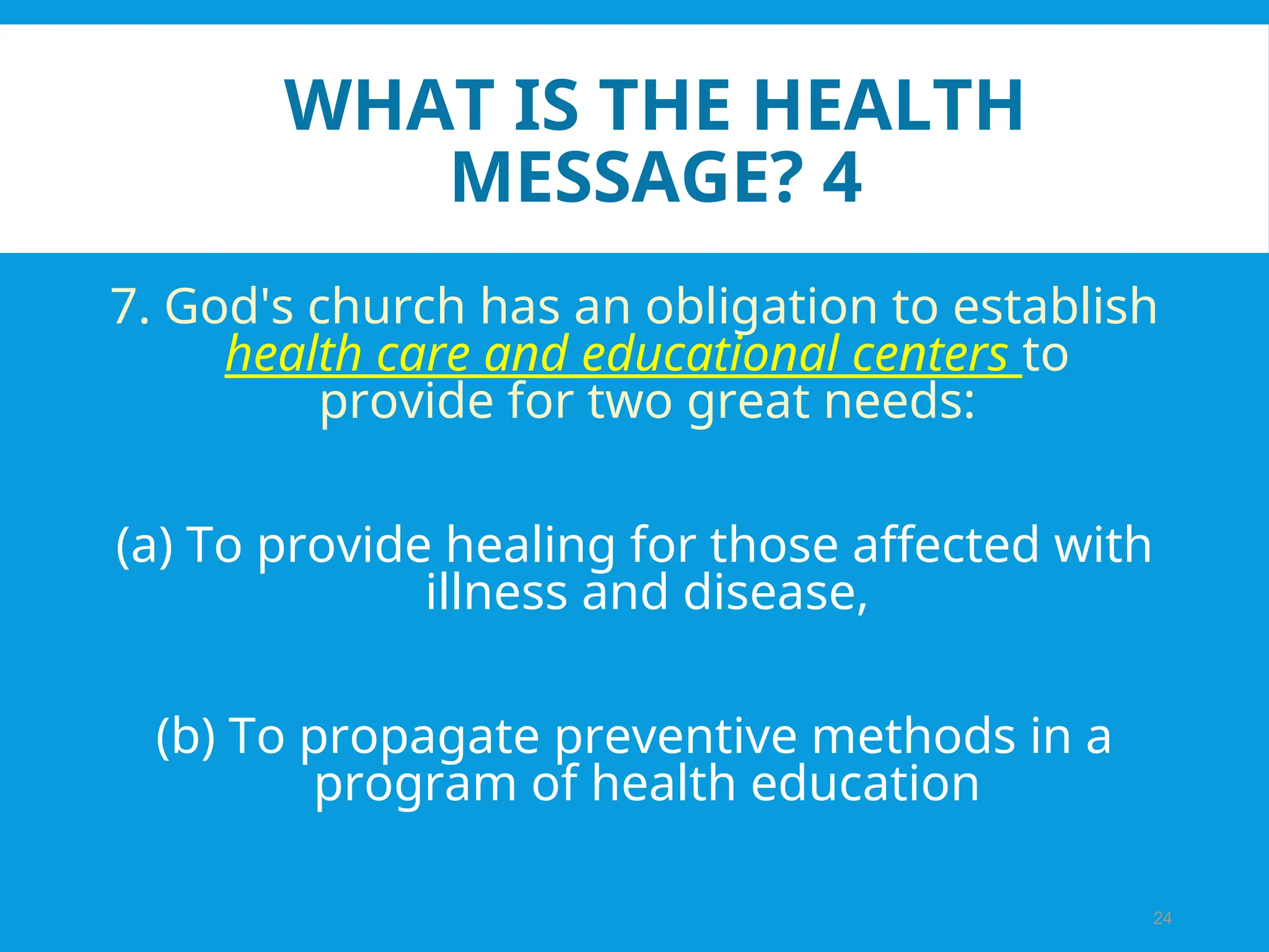 26OCT2024 - Health Talk: Adventist Health Message by Dr Dicky Ng | PPT