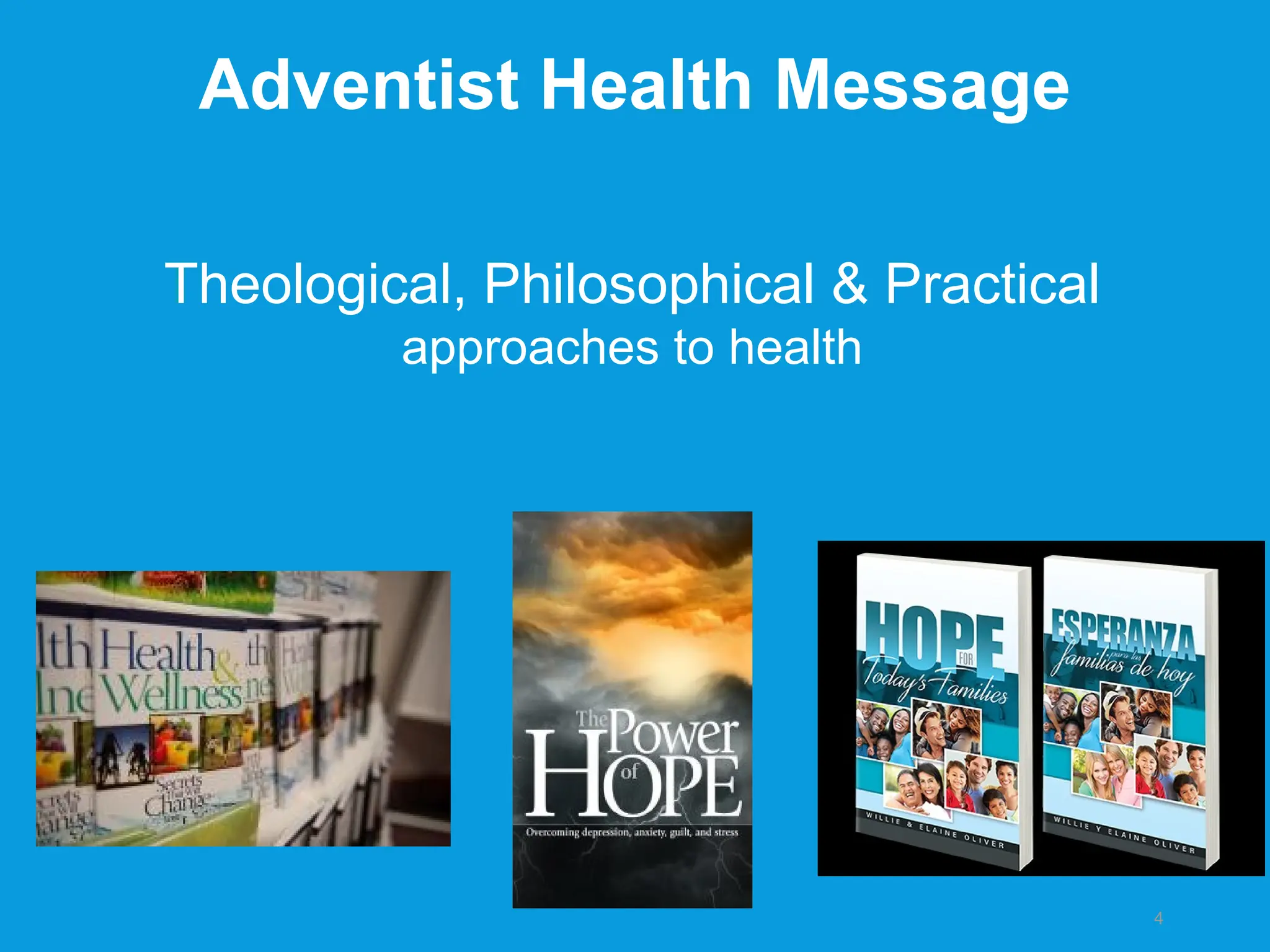 26OCT2024 - Health Talk: Adventist Health Message by Dr Dicky Ng | PPT