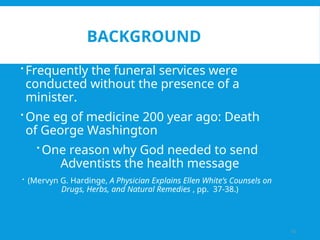 26OCT2024 - Health Talk: Adventist Health Message by Dr Dicky Ng | PPT