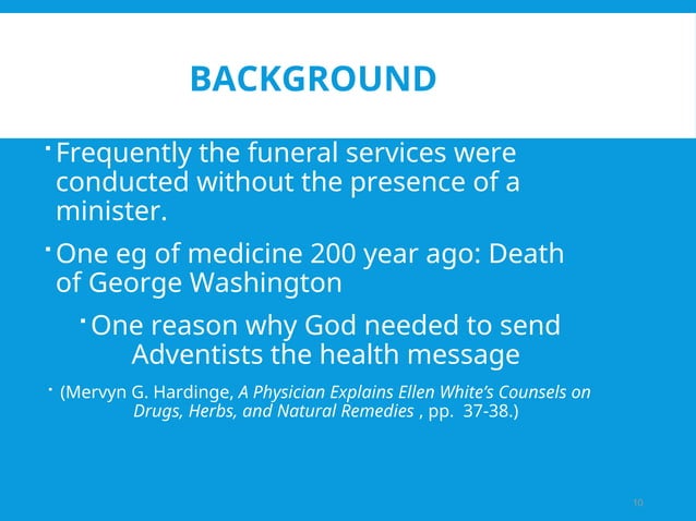 26OCT2024 - Health Talk: Adventist Health Message by Dr Dicky Ng | PPT ...