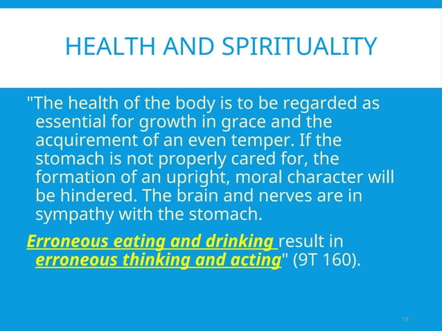 26OCT2024 - Health Talk: Adventist Health Message by Dr Dicky Ng | PPT ...