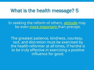 26OCT2024 - Health Talk: Adventist Health Message by Dr Dicky Ng | PPT