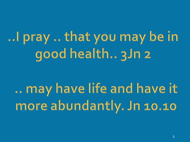 26OCT2024 - Health Talk: Adventist Health Message by Dr Dicky Ng | PPT ...