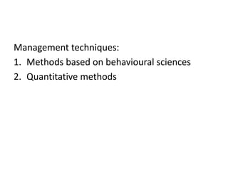 health management principles and methods | PPTX