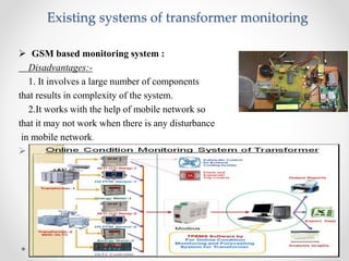 Health monitoring of transformer using plc | PPTX
