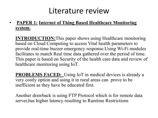 Health monitoring system | PPTX