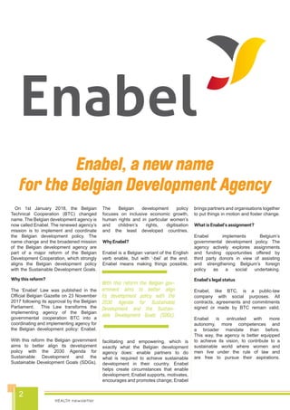 Health newsletter 5 - Enabel and Ministry of Health of Uganda | PDF | Infectious Diseases ...