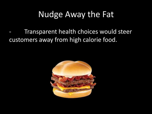 Health nudging | PPTX | Medical Health