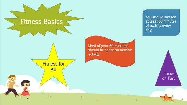 Health Nutrition Fitness and YOU! For Kids! | PPTX | Children\'s Health ...