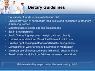 Health & Nutrition for Women | PPTX