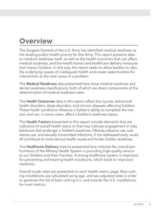 Army Health of the Force report 2017 | PDF