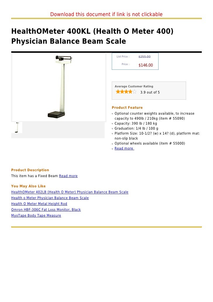 Best Physician Balance Beam Scale at Wanda Hatton blog