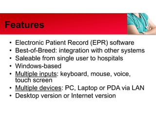 Healthone - Electronic patient record | PDF