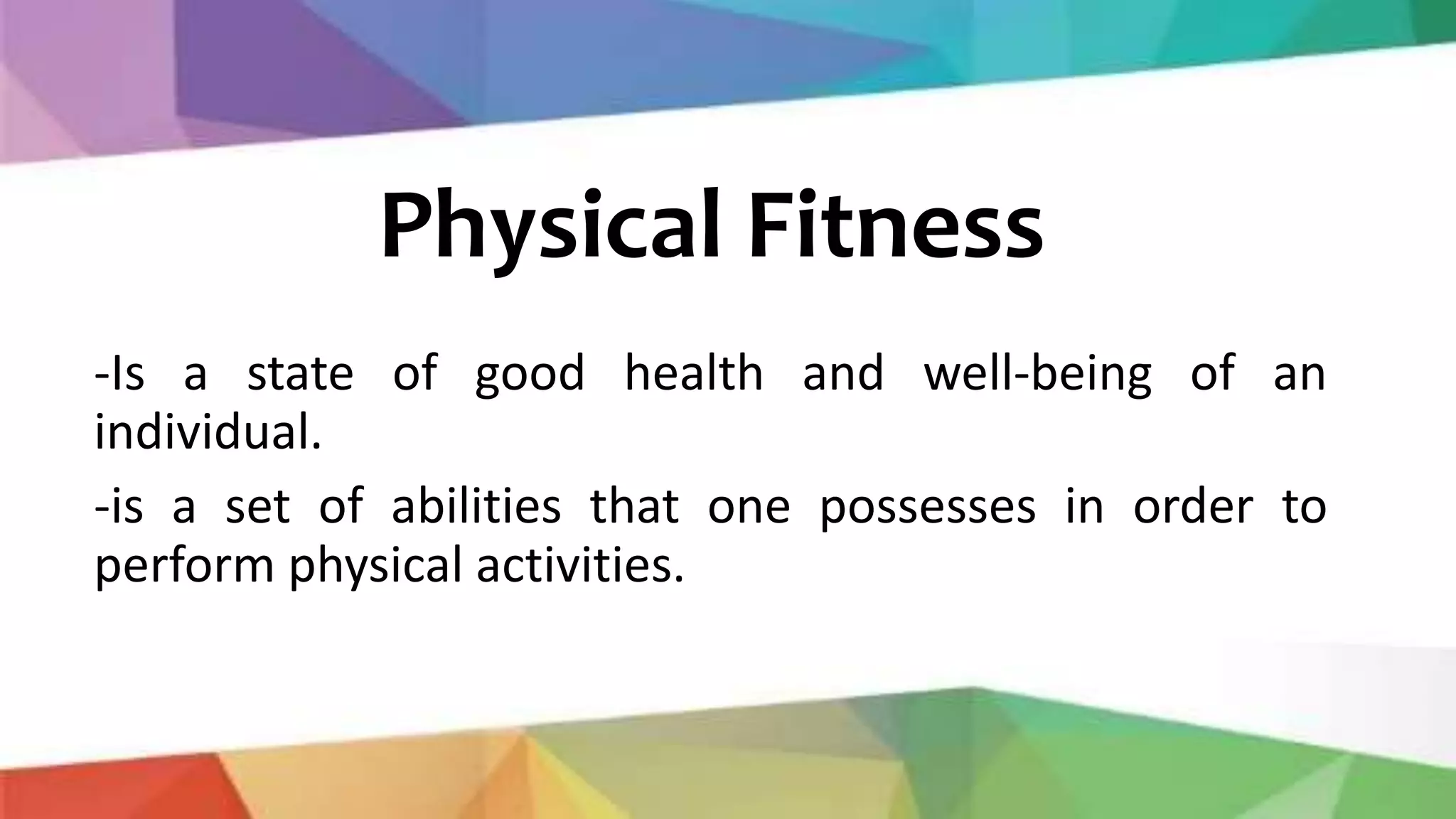 Health optimizing physical_education[1] BY GLADYS ALOYON | PPTX