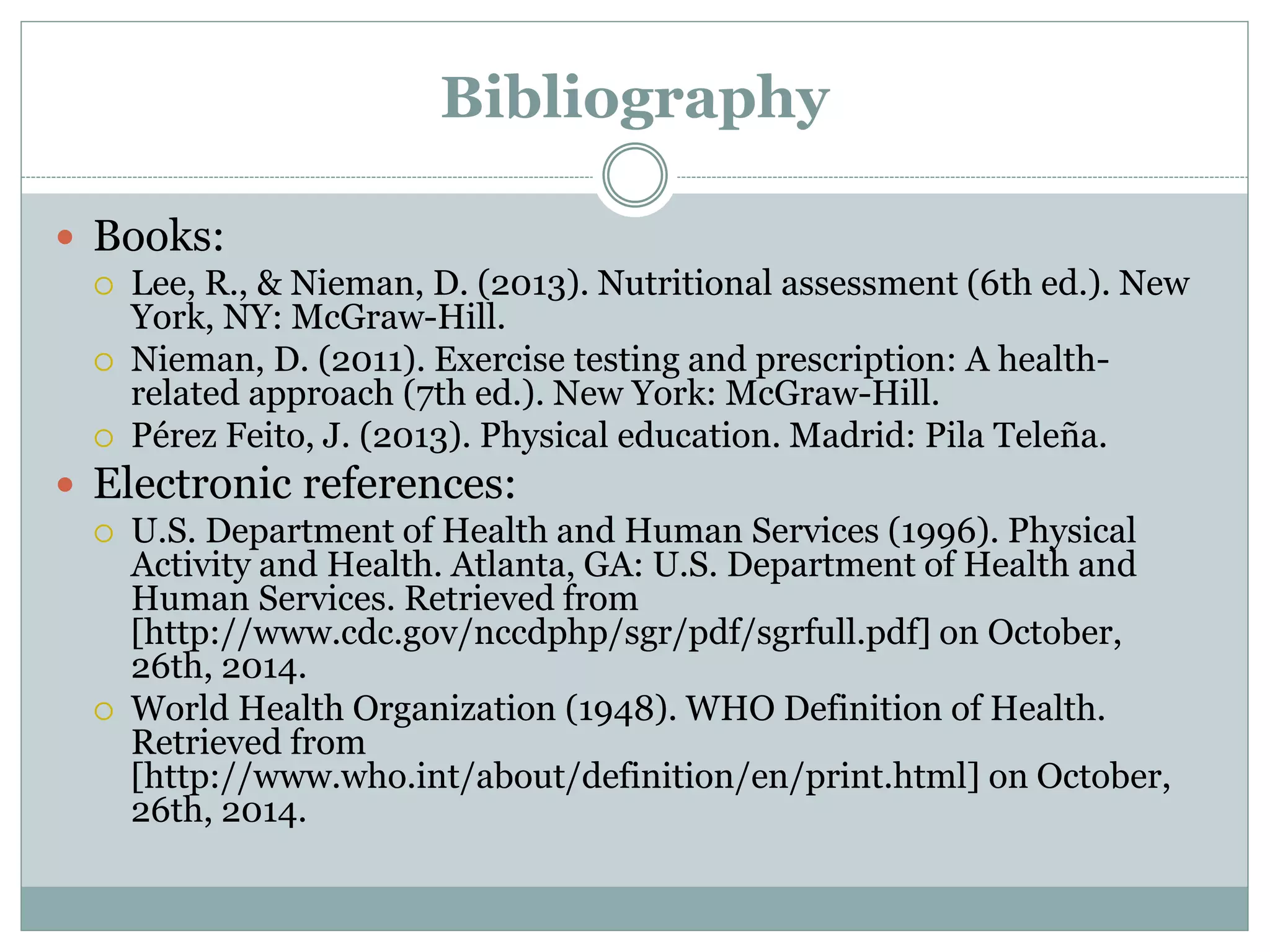 Physical Activity | PPTX