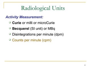 Health physics | PPT