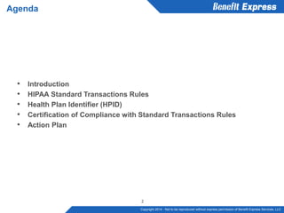 Health Plan Identifier! What is it and Why Do You Need It? | PPTX