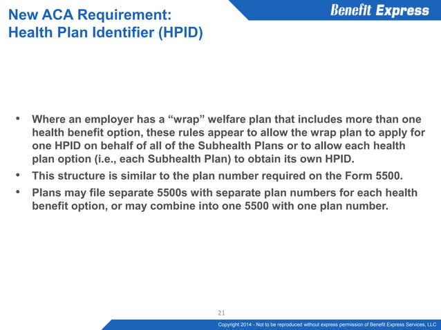 Health Plan Identifier! What is it and Why Do You Need It? | PPTX