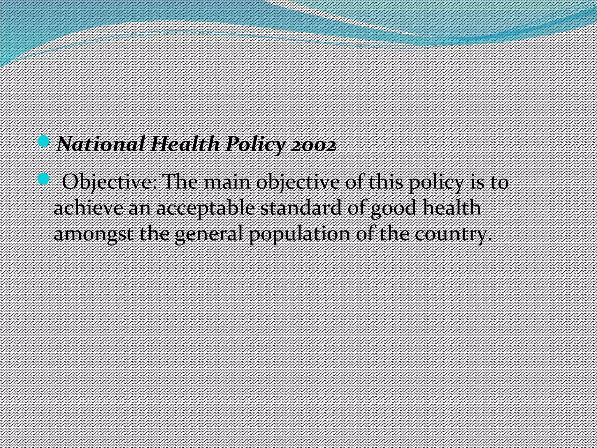 Health planning | PPT