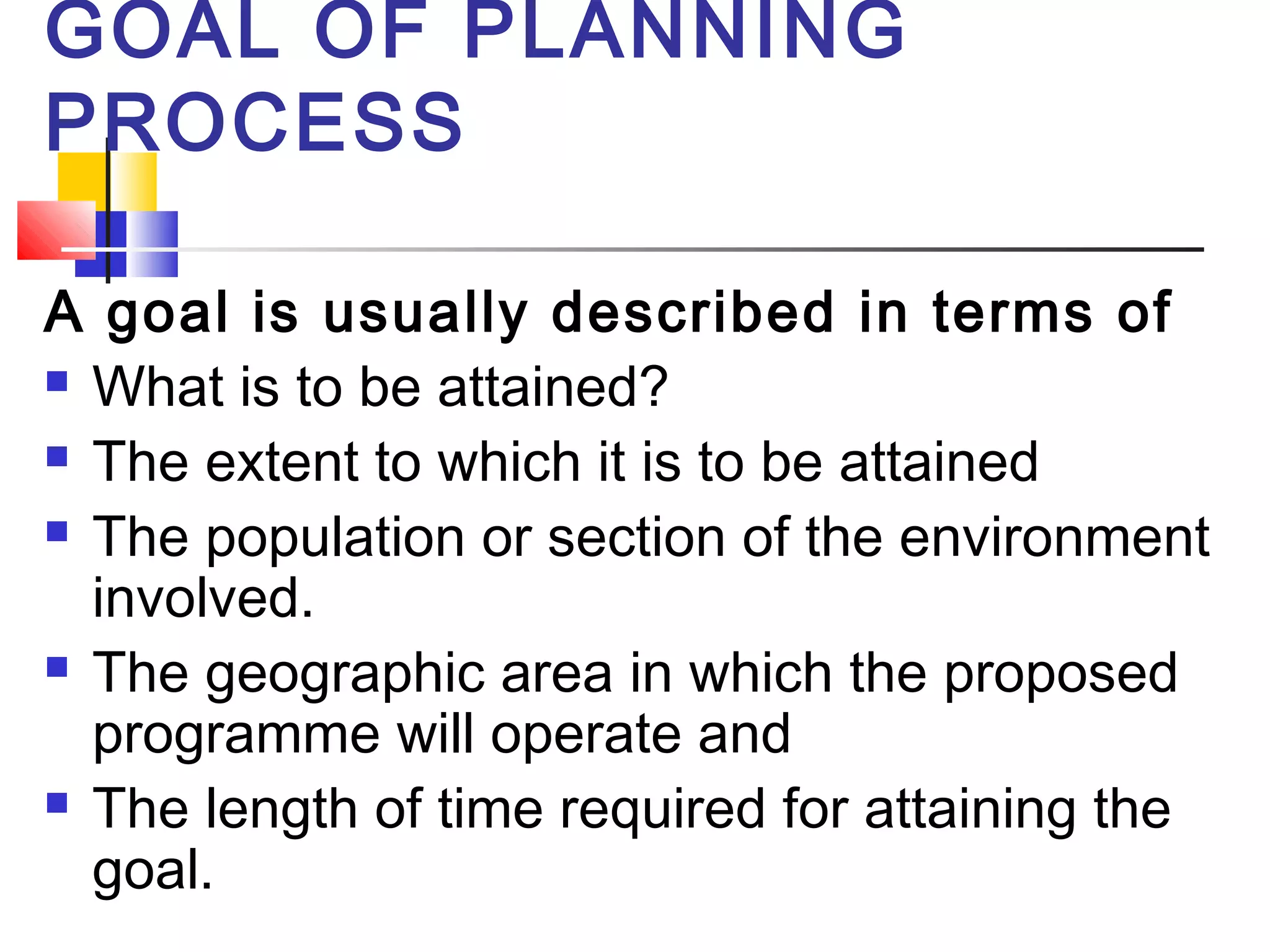 Health planning PROCESS | PPT