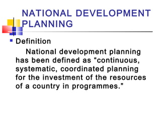 Health planning PROCESS | PPT