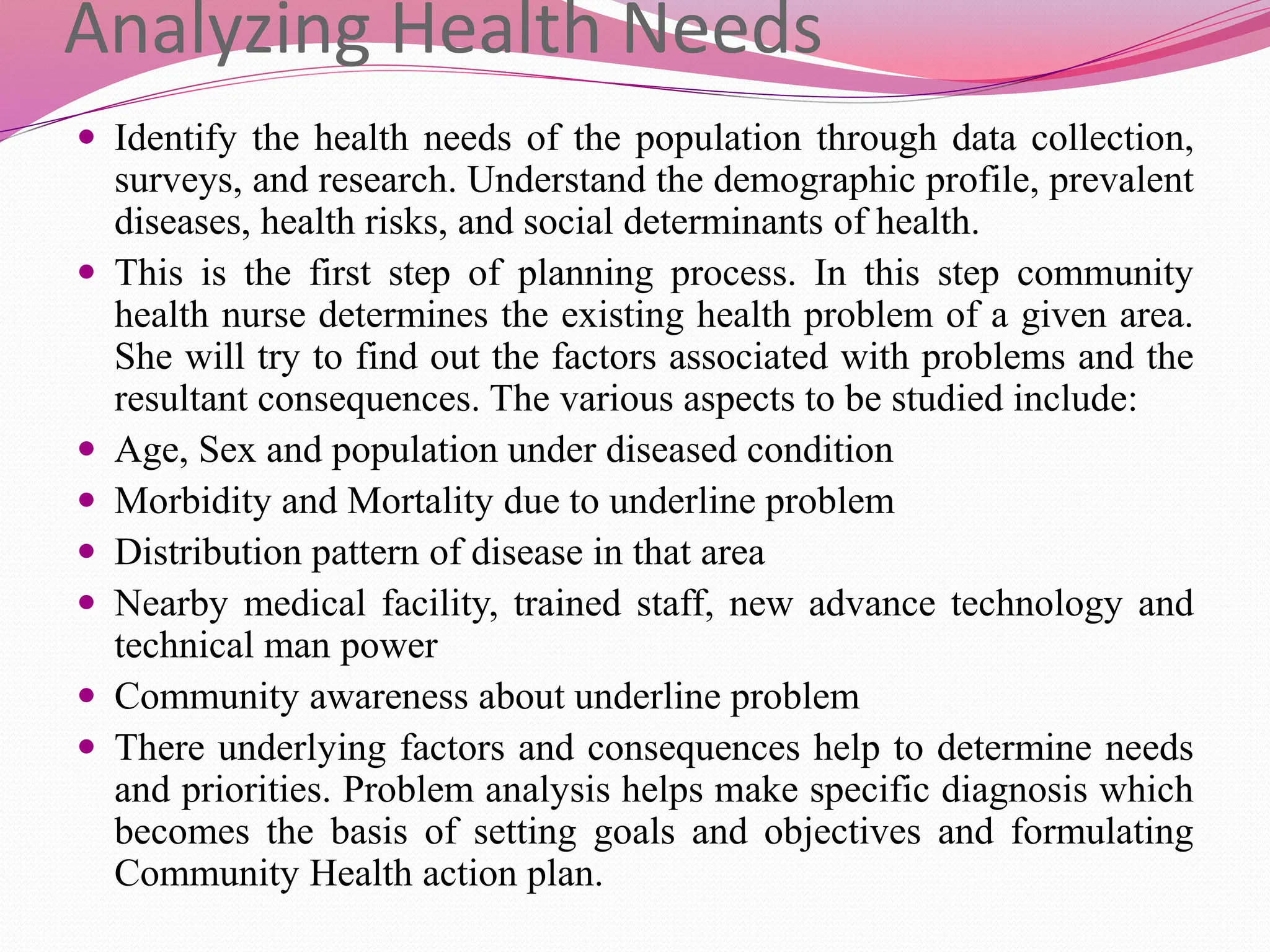 Health Planning.pptx-community health nursing | PPTX