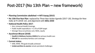 Health Planning with national health scenario | PPTX