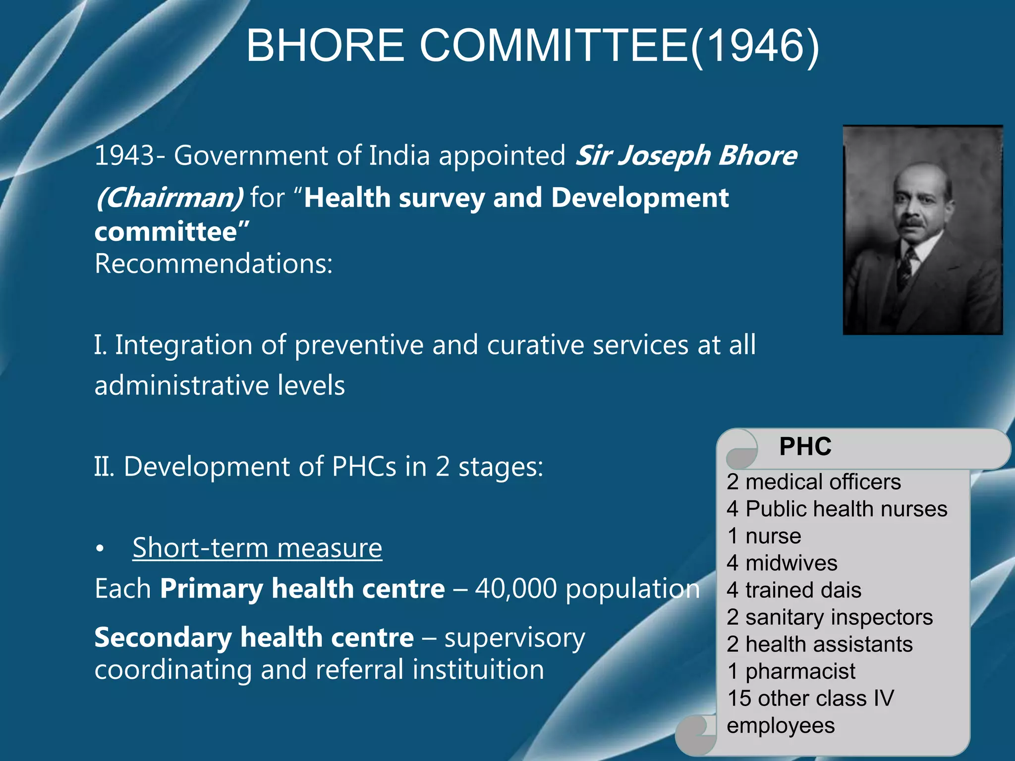 Health planning and expenditure in India | PPT